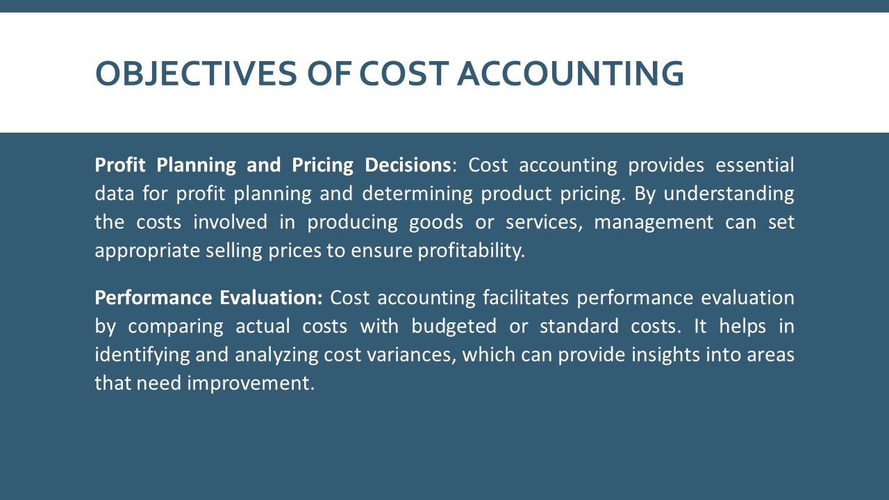 Top 10 Objectives of Cost Accounting - COMMERCEIETS